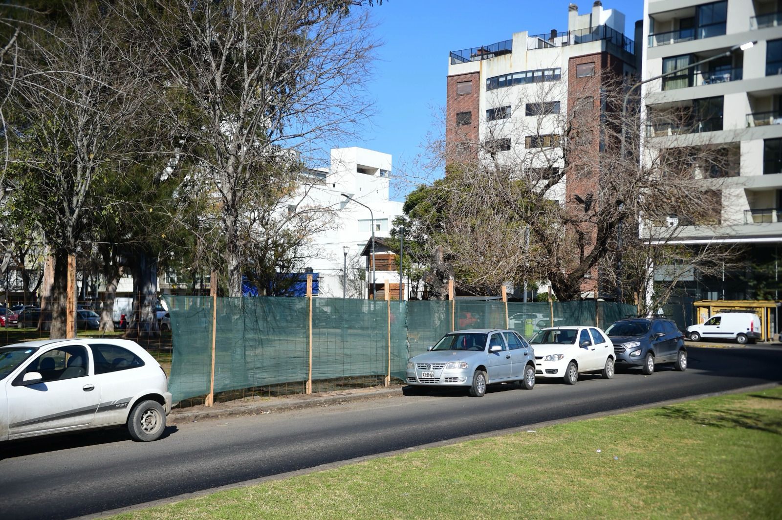 La Municipalidad inició el cerramiento del Parque Saavedra para su ...